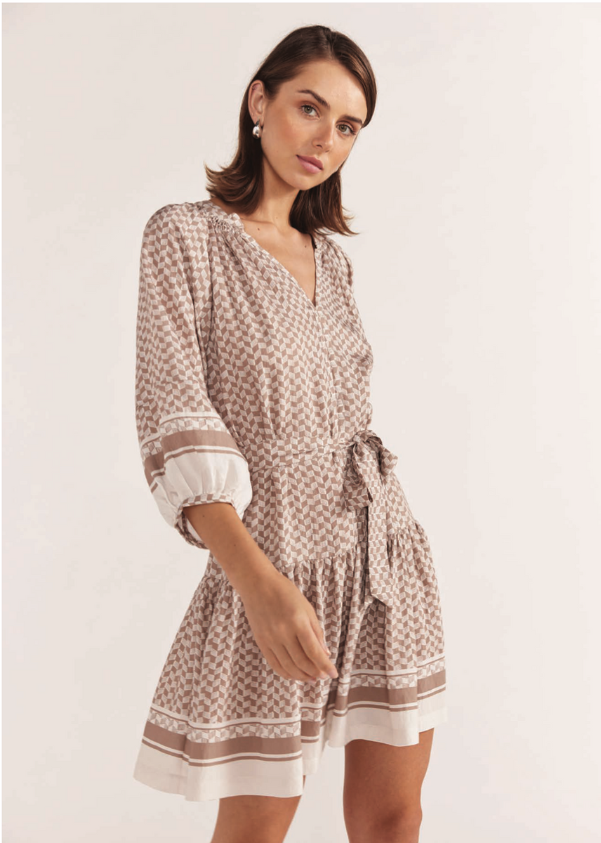 SOLEIL SMOCK DRESS – THEPINK