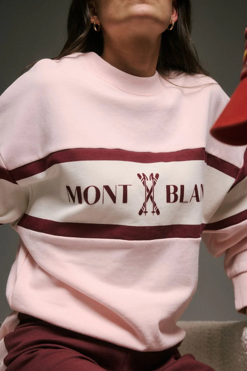 ALPINE SWEATSHIRT LIGHT BLUSH – THEPINK